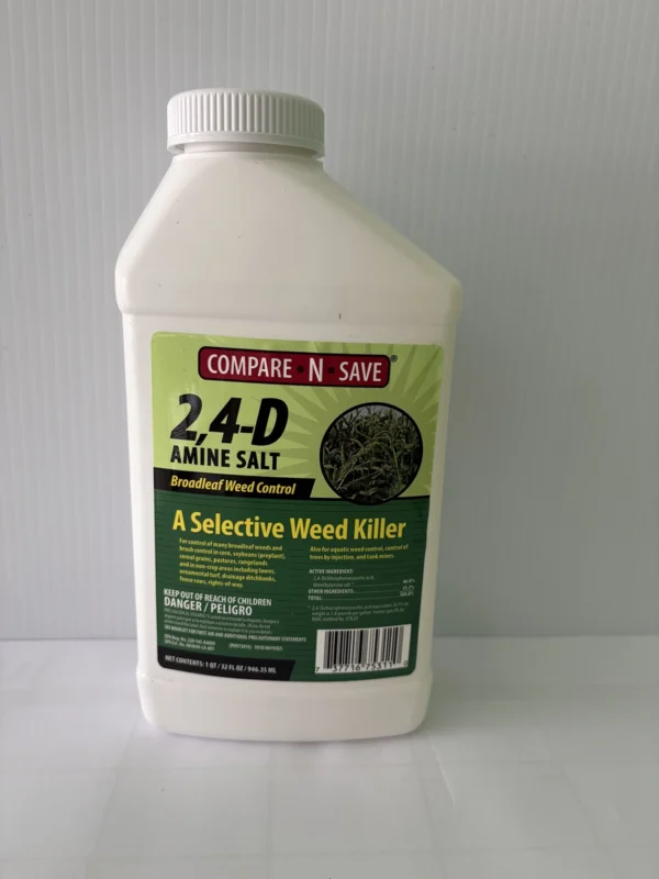 Compare N Save – 2,4-D Amine Salt Broadleaf Weed Control – Agrocentro RM