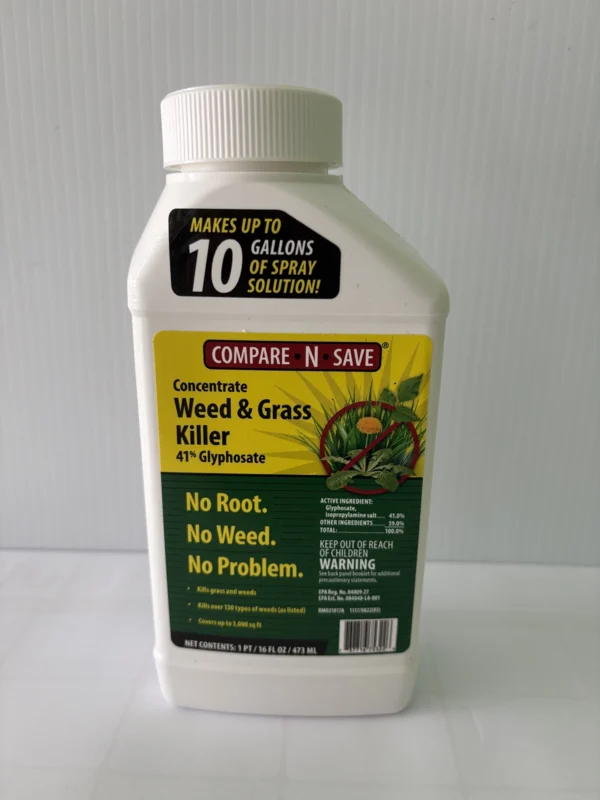 Compare N Save Concentrate Weed & Grass Killer 41% Glyphosate ...