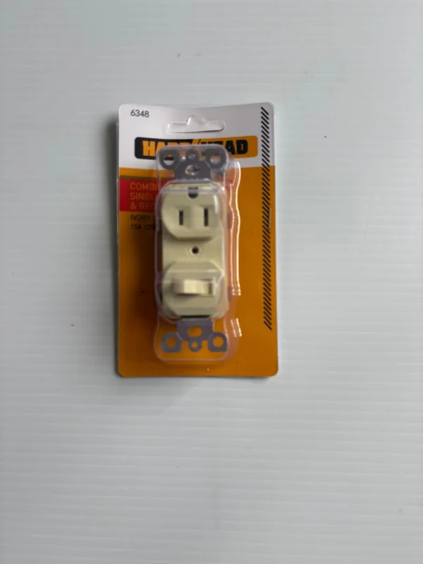 Combination Single Pole Switch and Receptacle – Agrocentro RM